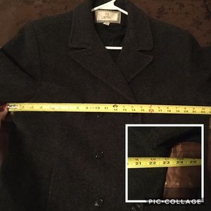 Fs Limited | Jackets & Coats | Fs Limited Womens Xl Dark Grey Wool ...